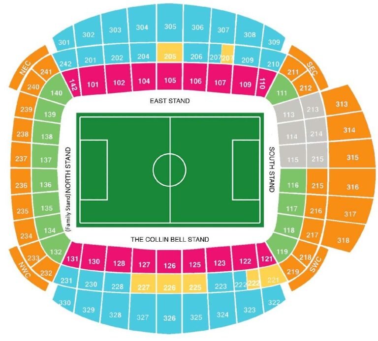 Etihad Stadium Seating Plan 2024, Parking Map, Manchester Tickets Price