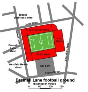 Bramall Lane Stadium Seating Plan, Ticket Price, Parking Map and Ticket Map
