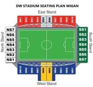 DW Stadium Seating Plan, Ticket Price, Ticket Booking, Parking Map
