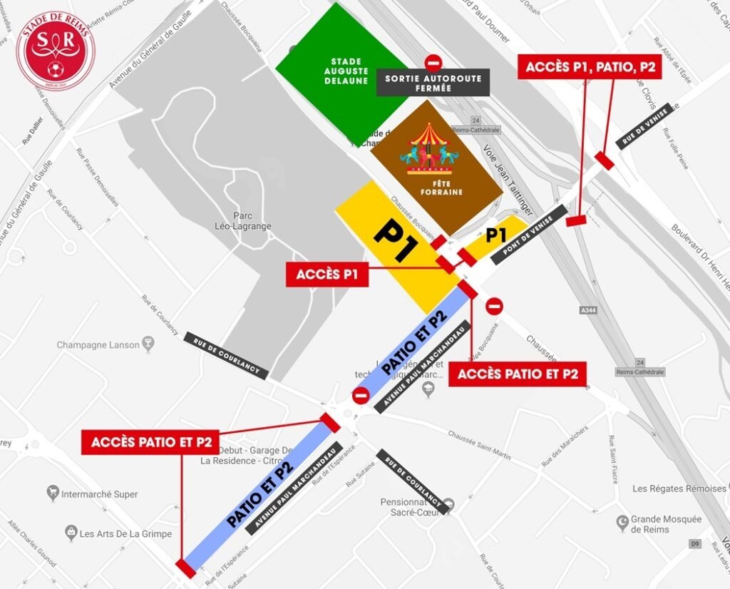 Stade Auguste Delaune Seating Plan Rows 2023, Tickets Price, Parking Map