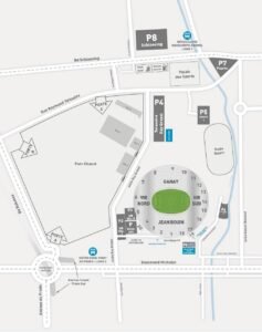 Stade Vélodrome Seating Plan with Seat Numbers, Marseille Stadium ...