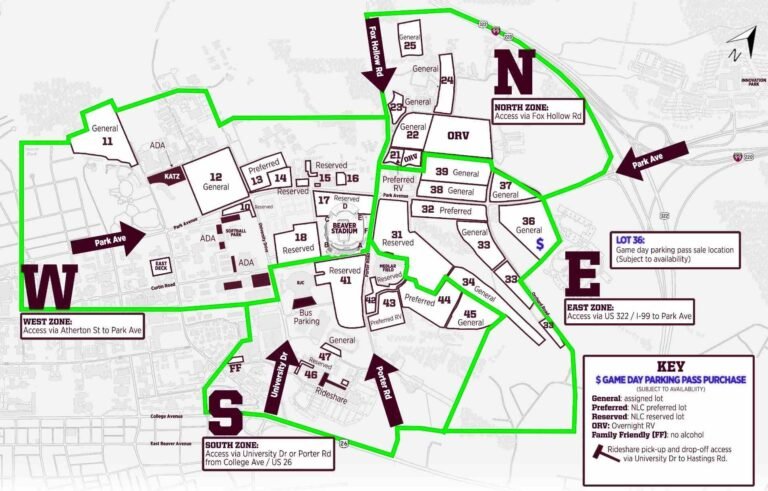 Beaver Stadium Seating Plan, Ticket Price, Booking, Parking Map
