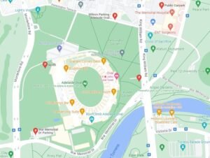 Adelaide Oval Stadium Seating Map 2024 with Rows, Parking Map, Tickets ...