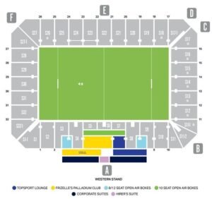 Cbus Super Stadium Seating Map 2023 with Rows, Parking Map, Tickets ...
