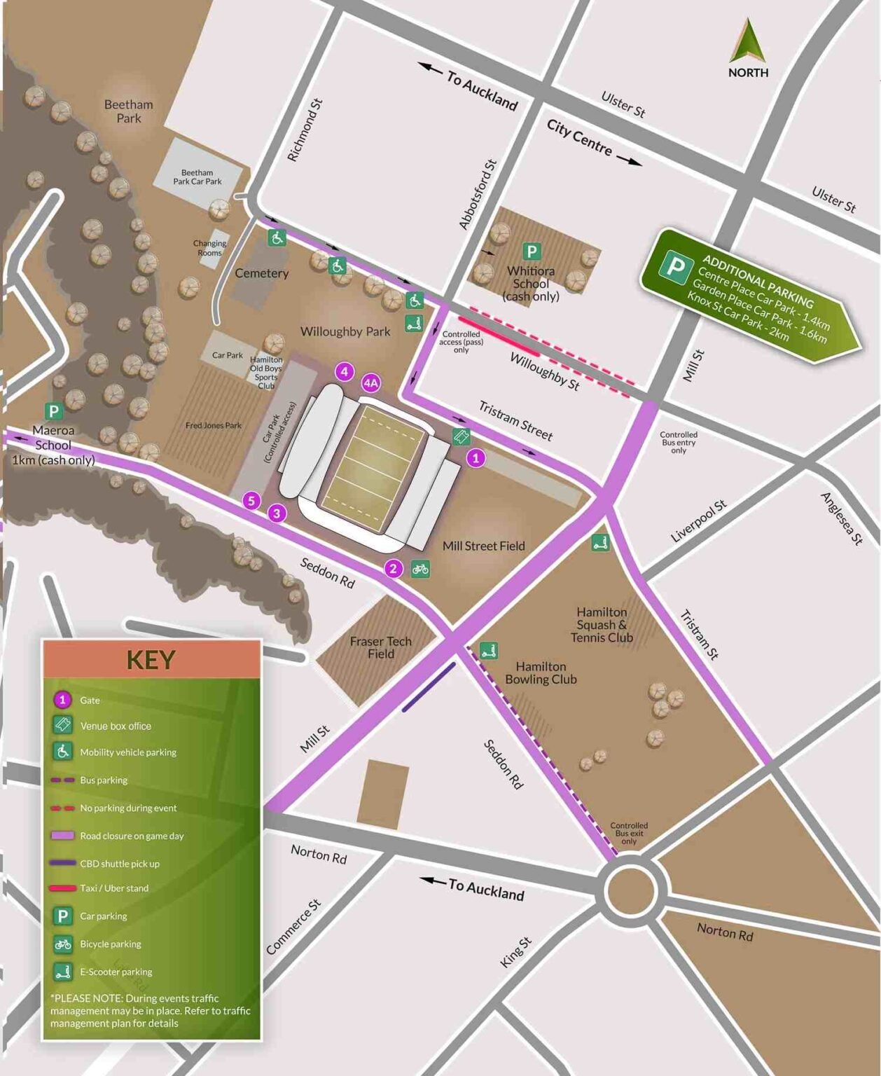 FMS Stadium Waikato Seating Plan, Parking Map, Ticket Price, Booking