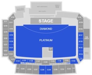 Perth Rectangular Park Seating Plan 2024 with Rows, Parking, Tickets ...