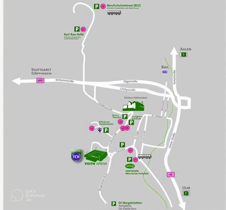 Voith Arena Seating Map, Parking Map, Ticket Price, Ticket Booking