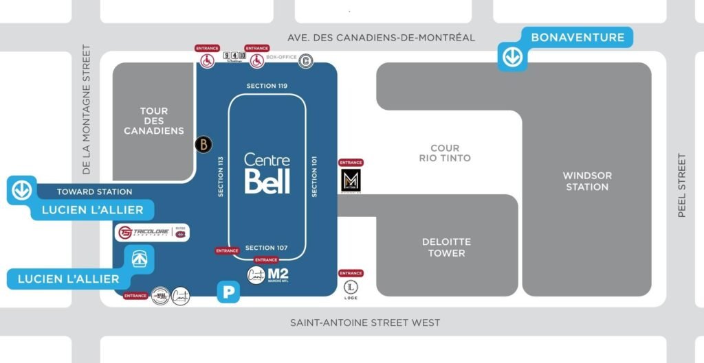 Bell Centre Seating Chart 2023 with Rows, Parking, Tickets Price, Booking