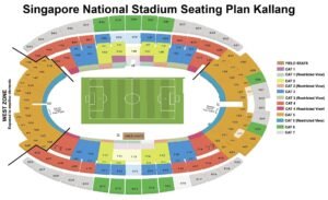 Singapore National Stadium Seating Map, Parking Map, Ticket Price, Booking