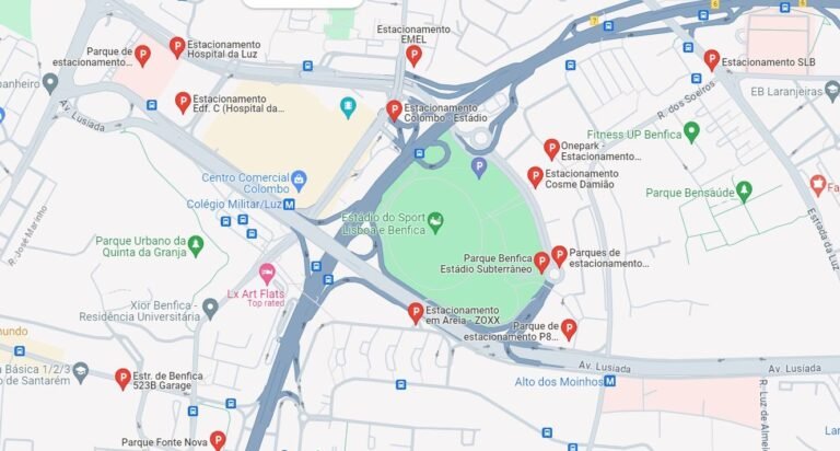 Estádio da Luz Seating Plan, Parking Map, Ticket Price, Ticket Booking