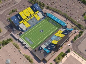 BMO Field Stadium Seating Plan with Seat Numbers, BMO Field Seat Map