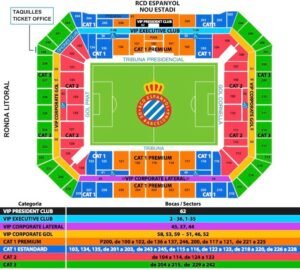 Stage Front Stadium Seating Plan 2024, Stage Front Stadium Seat Map